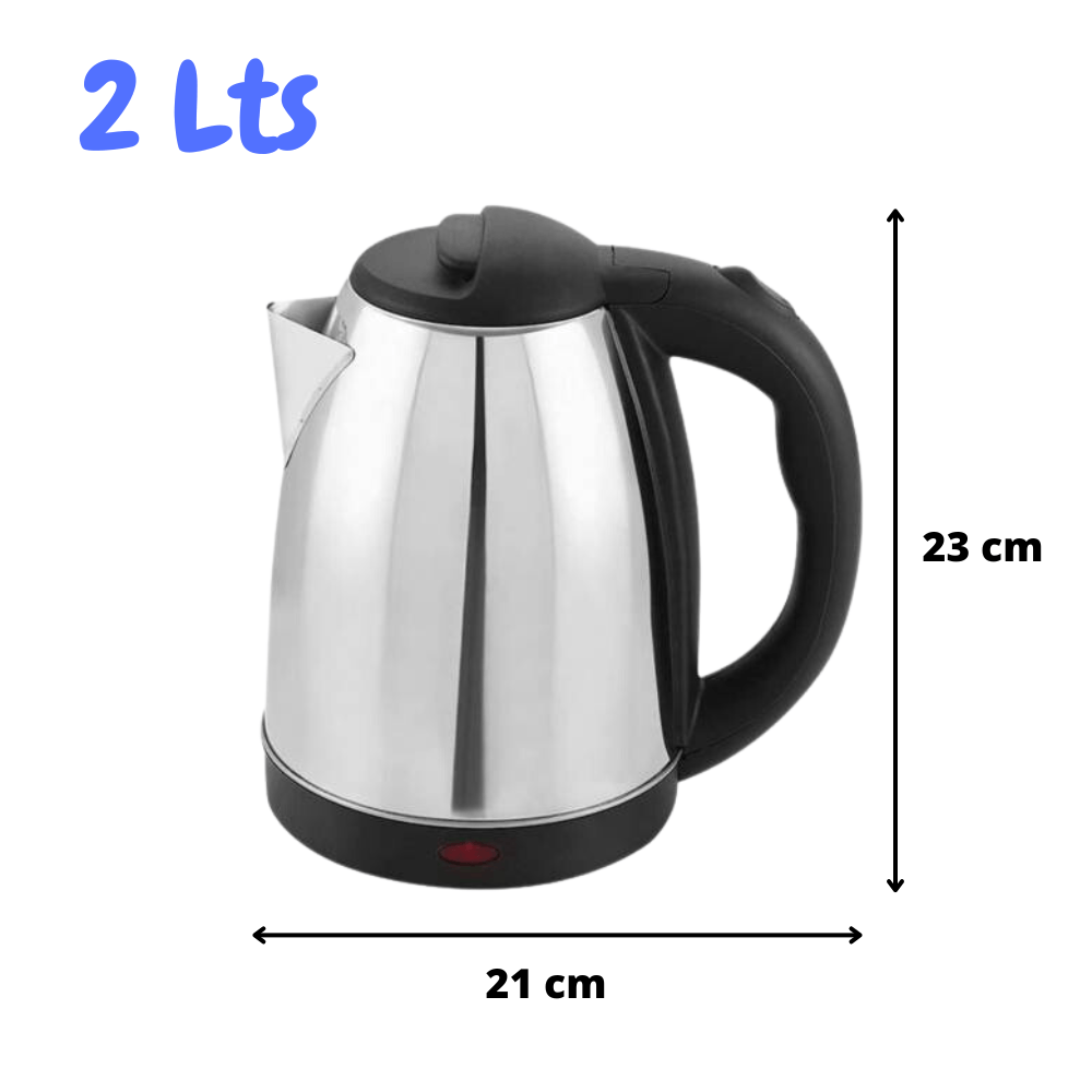 Hervidor Eléctrico de Acero Inoxidable 2 Litros | Promart.pe - Promart