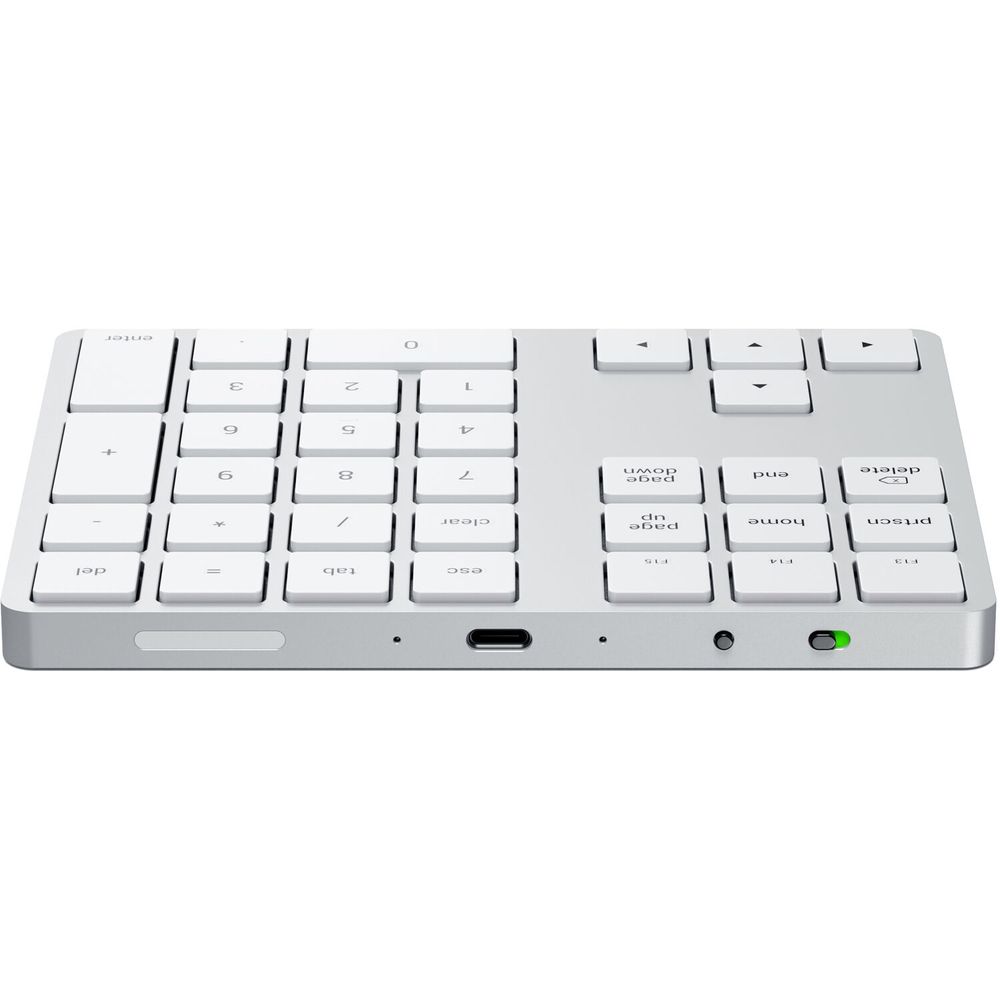 Teclado Numérico Satechi Bluetooth Extendido para Mac Plata - Promart