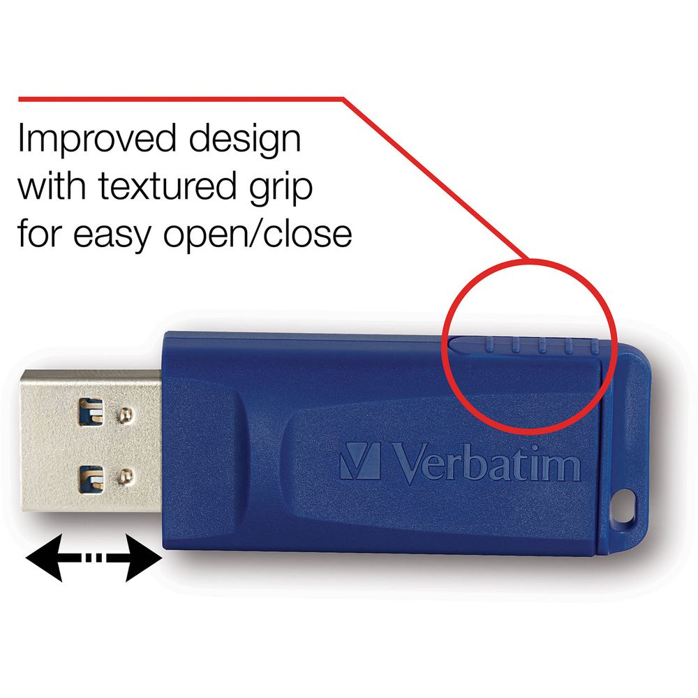 Memoria Usb Verbatim de 4Gb con Conexión 2.0 - Promart