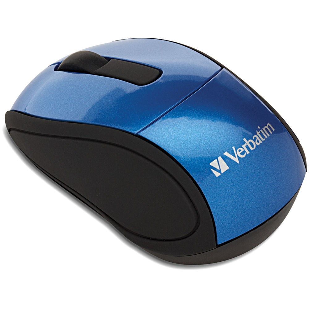Mouse Inalámbrico Verbatim Mini Travel Azul - Promart