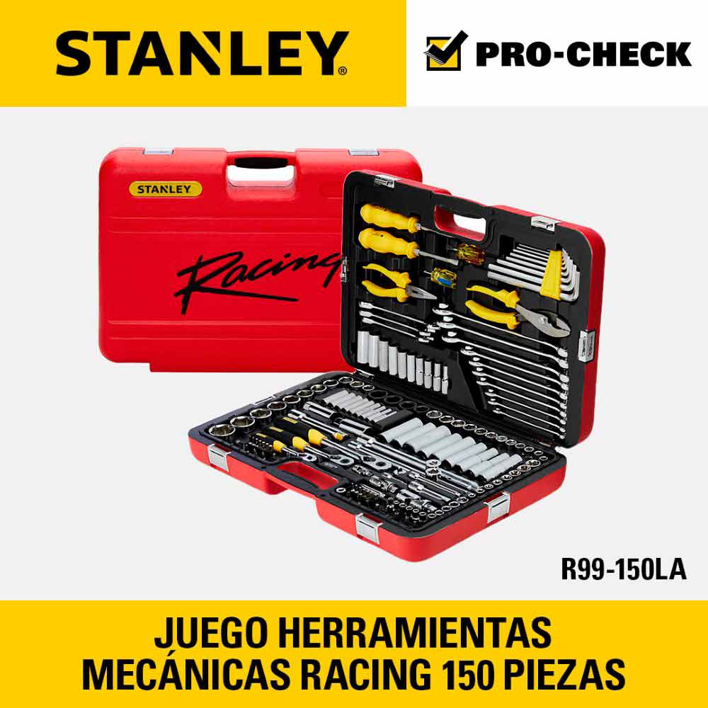 Juego de herramientas Racing 150 piezas Stanley - Promart
