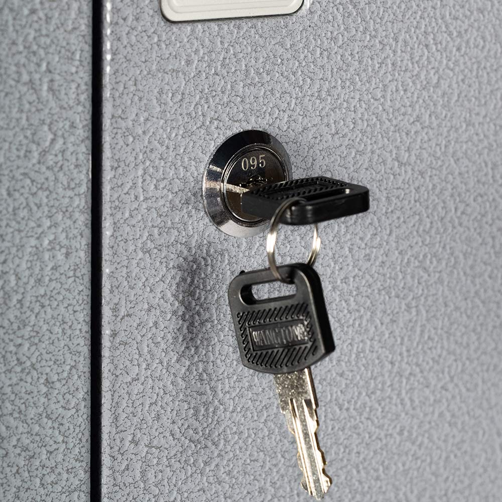 Locker metálico 10 puertas llave escritorio Maletek - Promart