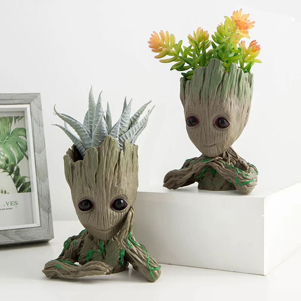 Maceta decorativa Baby Groot Guardianes de la Galaxia Marvel 14cm ...
