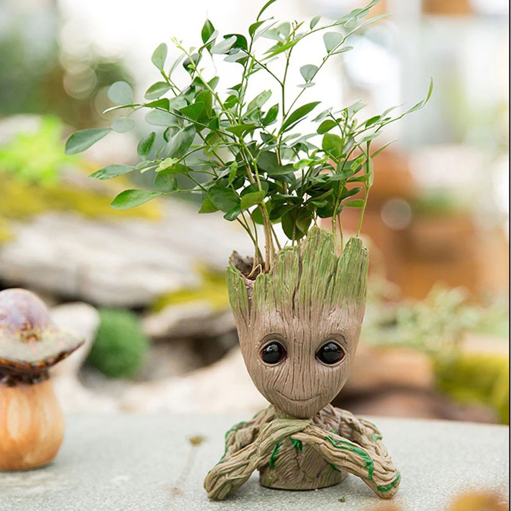 Maceta decorativa Baby Groot Guardianes de la Galaxia Marvel 14cm ...