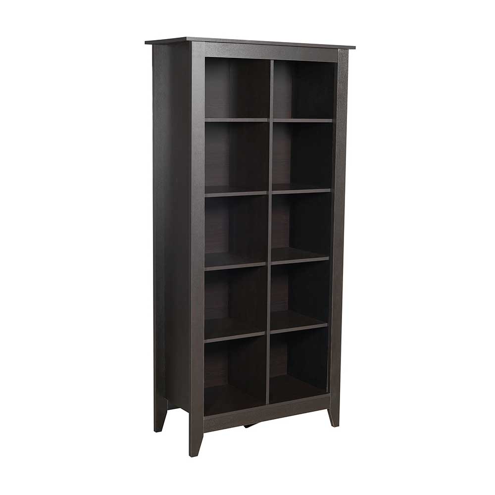 Librero Essential Negro Amaderado - Promart