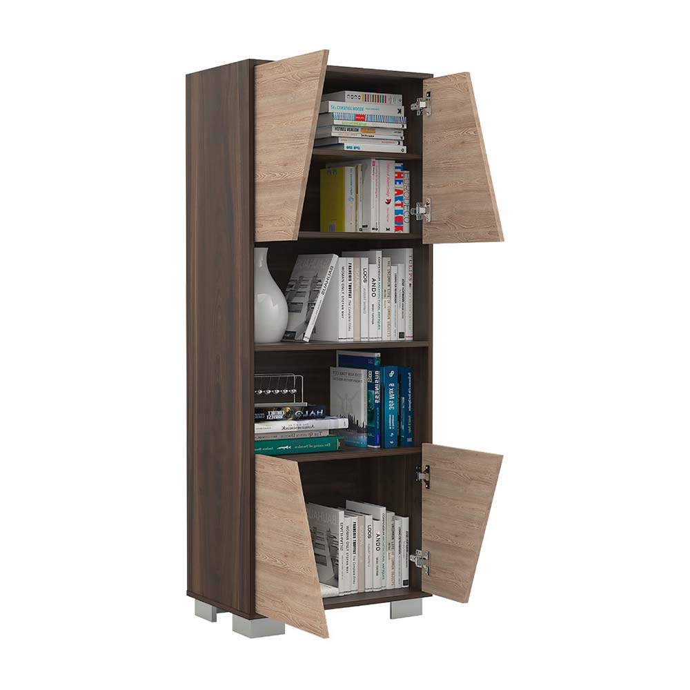 Biblioteca Fraktal color Habano - Promart