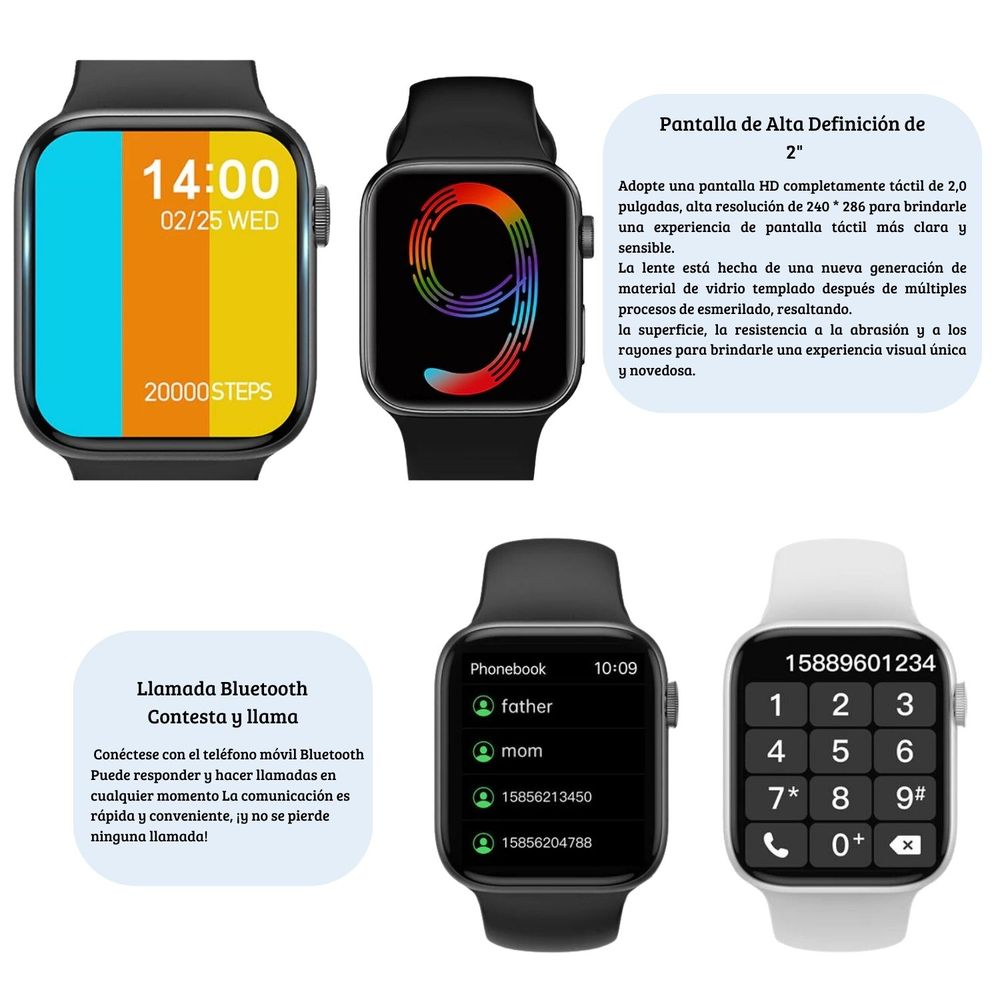 Smartwatch Serie 9 Pro Max Negro - i9 Pro Max S 2023 | Promart.pe - Promart