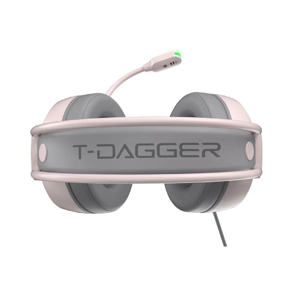 Audífonos Gamer T-Dagger SONA PINK T-RGH304P 7.1 Virtual - Promart