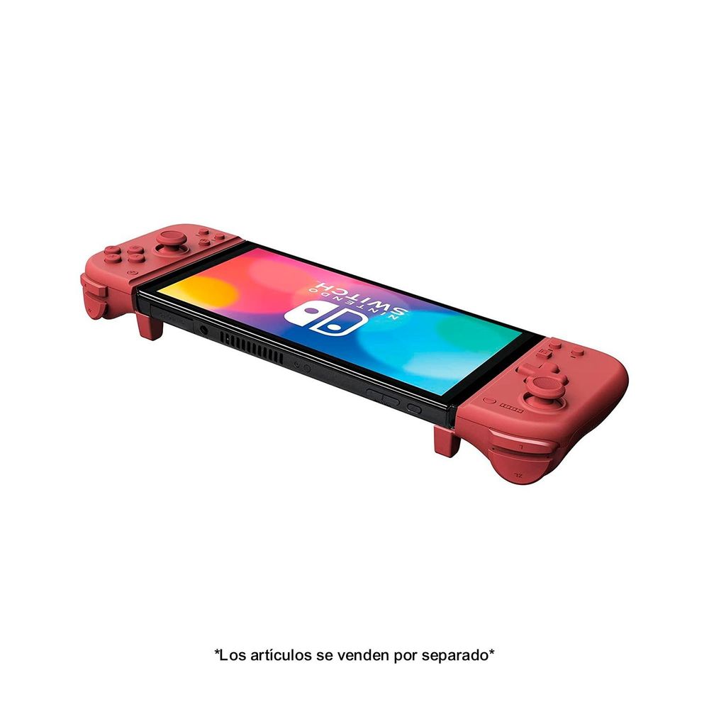 Mando Hori Split Pad Compact para Nintendo Switch Apricot Red | Promart ...