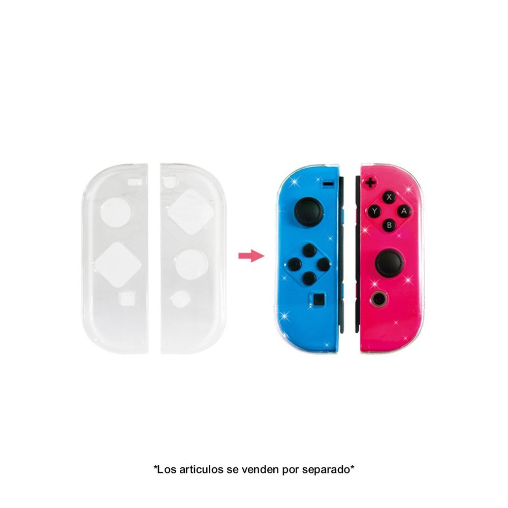 Protector Acrilico Dobe Para Joy-Con Transparente - Promart