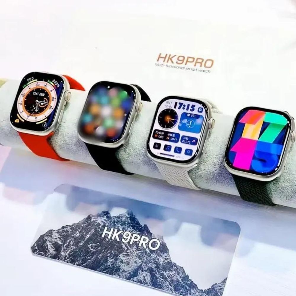 Combo Smart Watch Hk9 Pro Gris Y Correa Acero Milanese Loop Plata - Promart