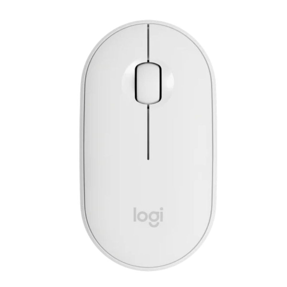 Mouse Inalámbrico Logitech Pebble M350 White 910 005770 - Promart