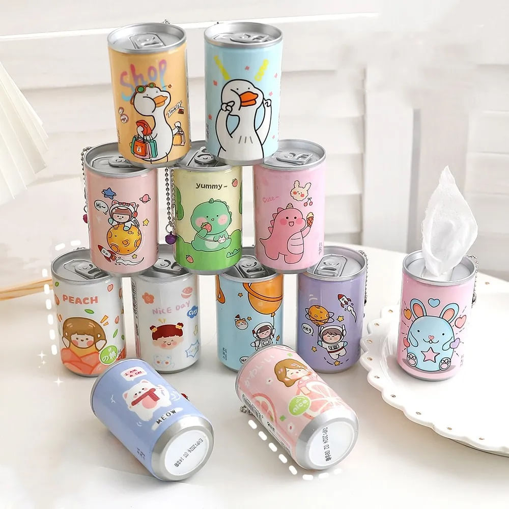 Pack de 3 Mini Latas Kawaii de Pañitos Húmedos - Promart