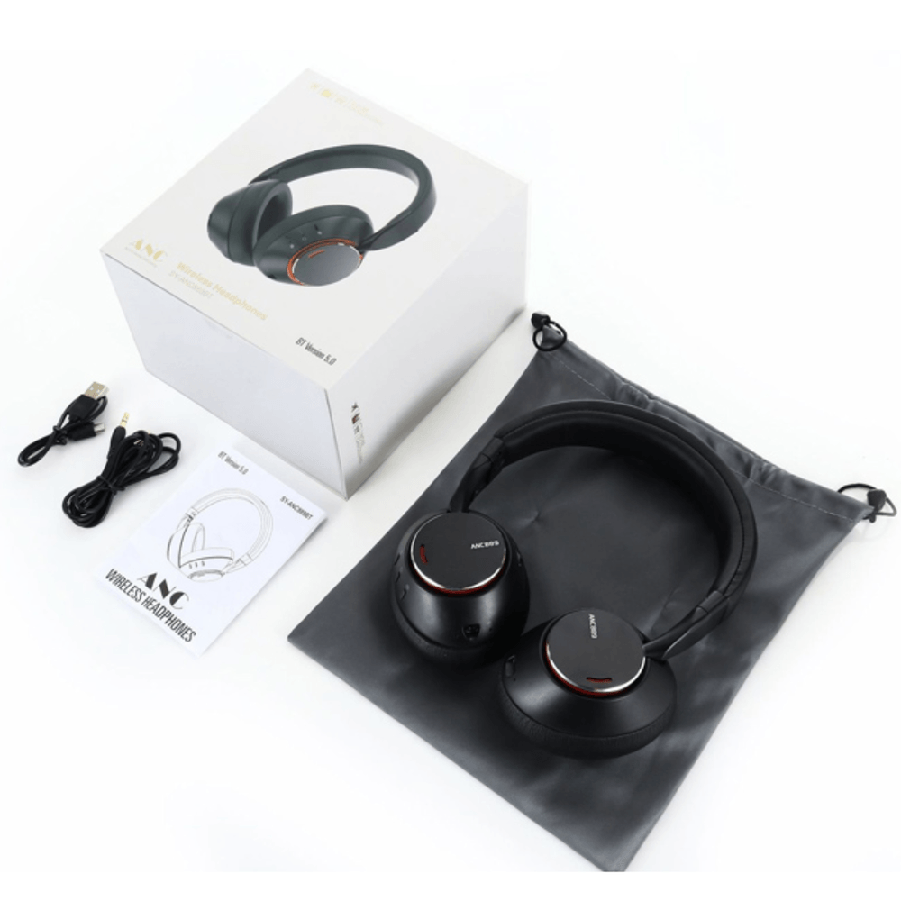 Auriculares Inalámbricos BT ANC con Cancelación de Ruido SY-ANC889BT ...