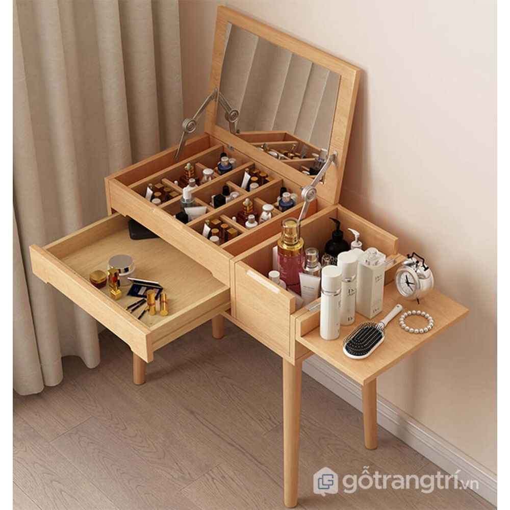 Tocador Juvenil práctico Leyla color Duna TU MESITA - Promart