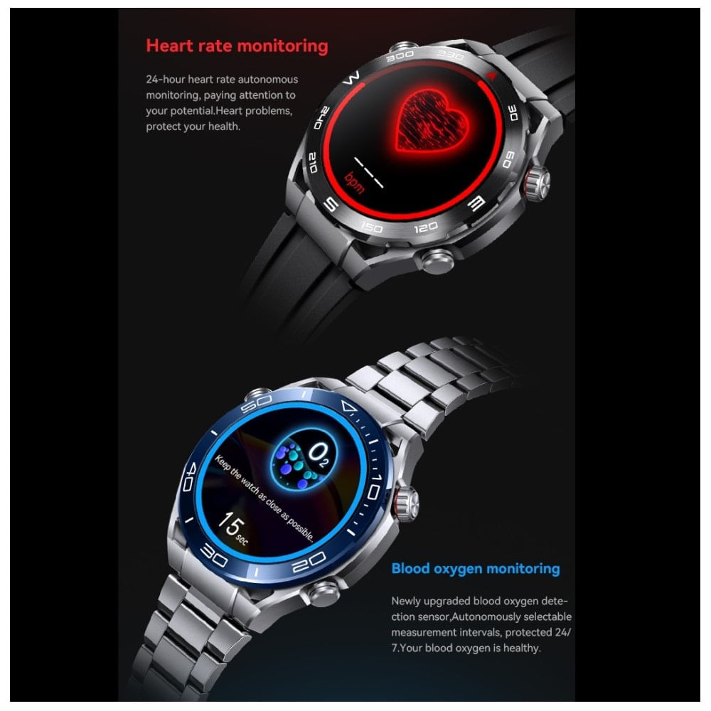 SMARTWATCH HW5 UlTIMATE AMOLED 155 480480px con GPS | Promart.pe - Promart