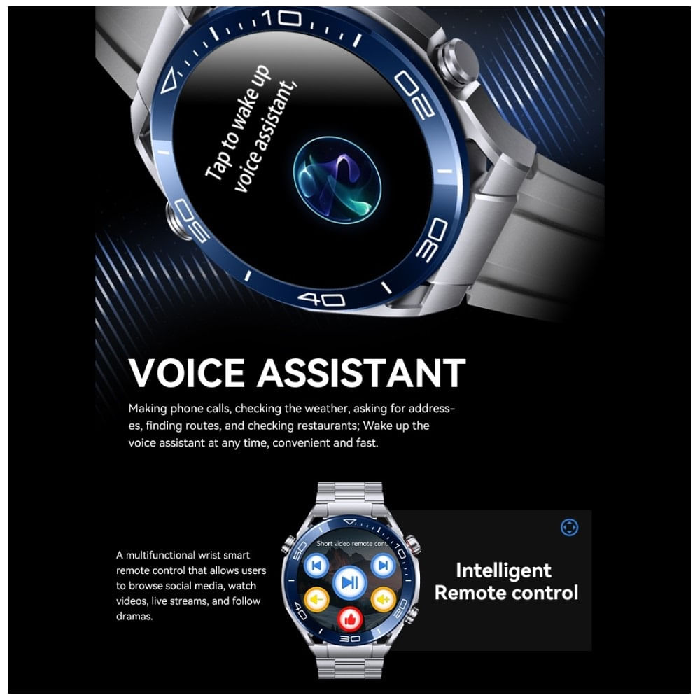 SMARTWATCH HW5 UlTIMATE AMOLED 155 480480px con GPS | Promart.pe - Promart