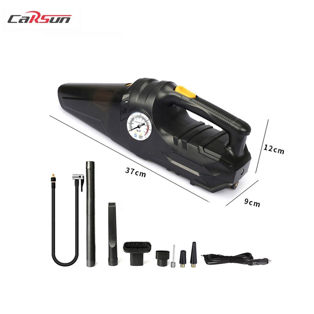 Aspiradora y Compresor para auto 2 en 1. Compresor para auto - Promart