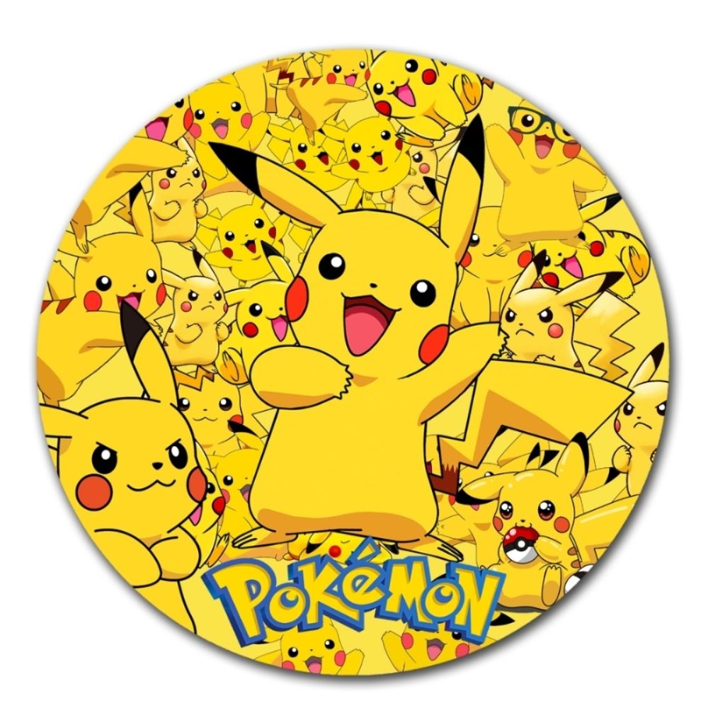 Mouse pad circular Pokemon 04 - Promart