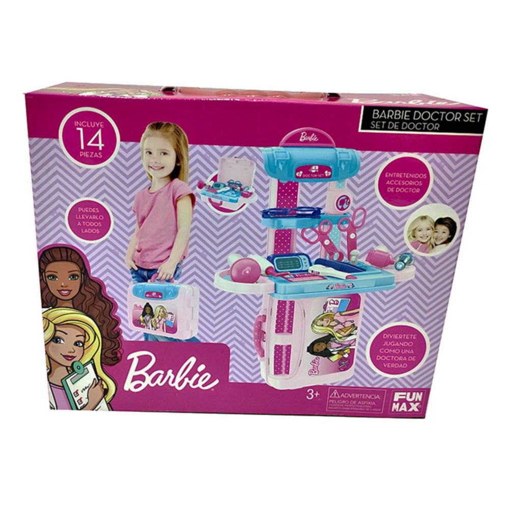 Set De Juego Barbie Role Play Doctor Table - Promart