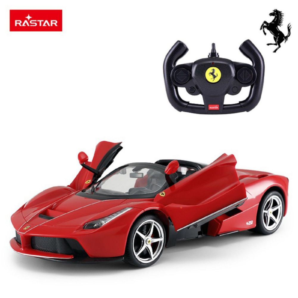 Auto A Control Remoto Rastar Ferrari Aperta Drift Fun Rojo A Escala 1: ...