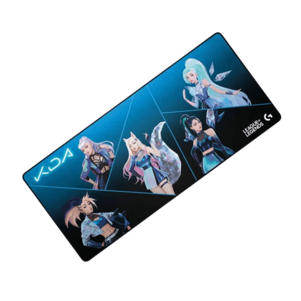 Mouse Pad Logitech G840 Cloth Kda XL Blue Black Edicion Limitada - Promart