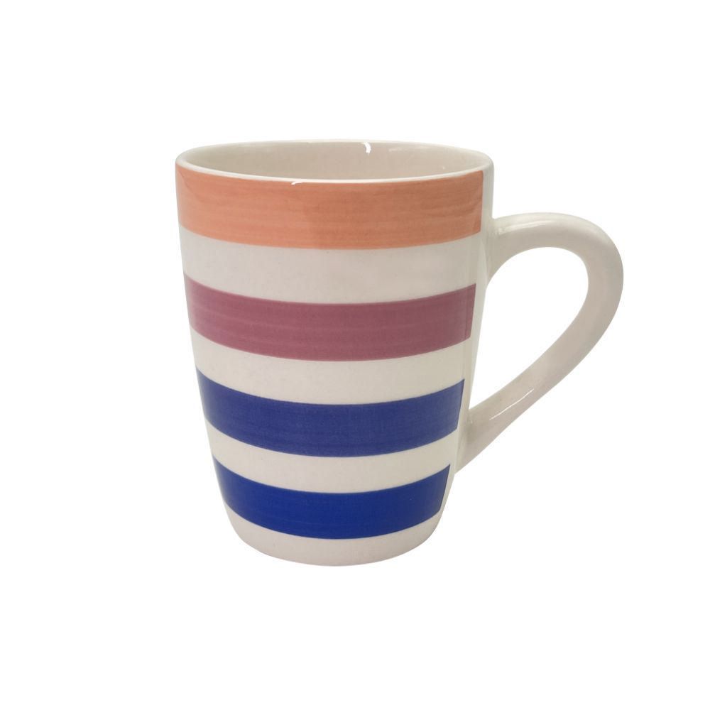 Set 4 Mugs Líneas Multi - Promart