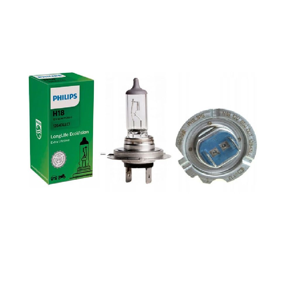 Foco Philips H18 12643llc1 12v 65w Py26d1 2 unidades - Promart