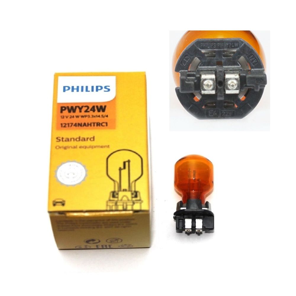 Foco Philips Pwy24w Ambar 12174nahtrc1 12v 24w wp33x1454 - Promart
