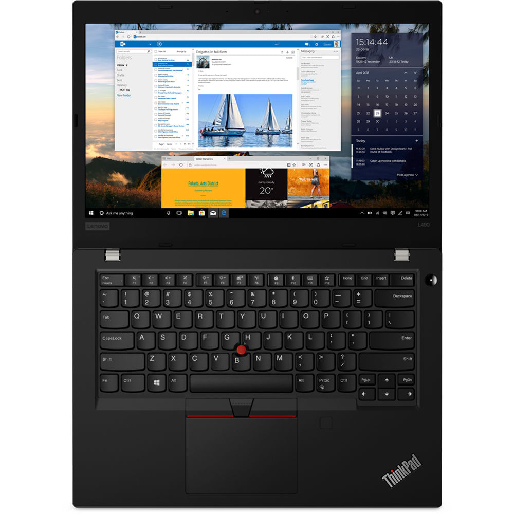 Laptop Lenovo ThinkPad L490 14" Core i5-8265U 8GB 1TB AMD Radeon 535 ...