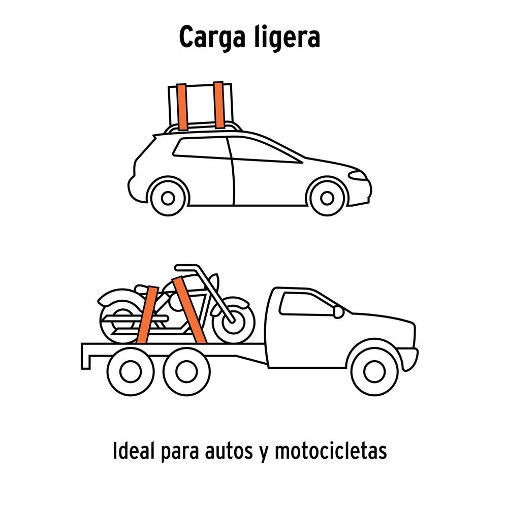 Juego de 4 sujetadores con ratchet carga máxima 675 kg Truper 101742 ... Juego de 4 sujetadores con ratchet carga máxima 675 kg Truper 101742 ...