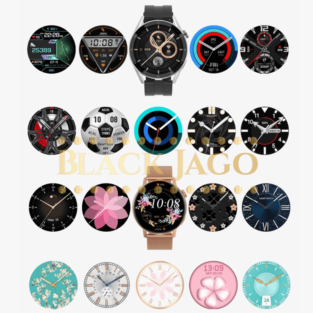 Smartwatch Dt3 Mini Reloj Doble Correa Alta Gama Nfc Gps Rosa - Promart