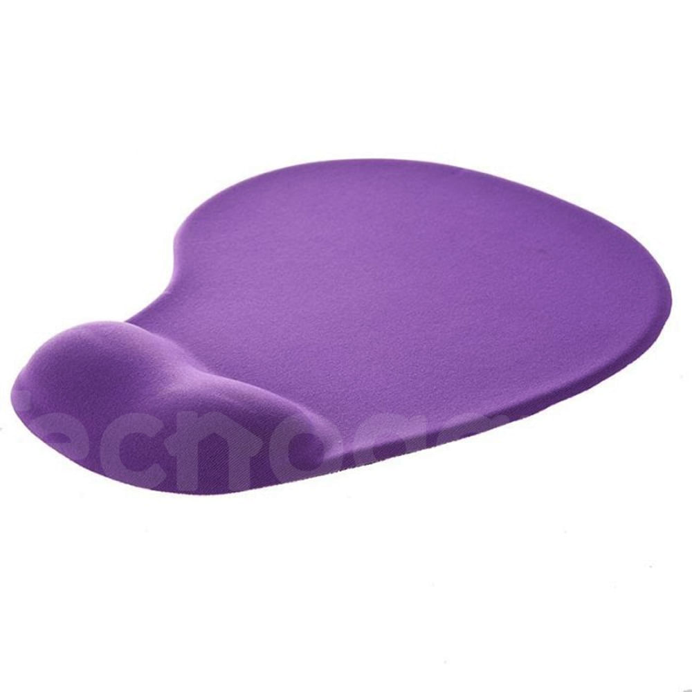Pad Mouse Ergonómico con Almohadilla de Gel Descansa Muñecas Morado ...