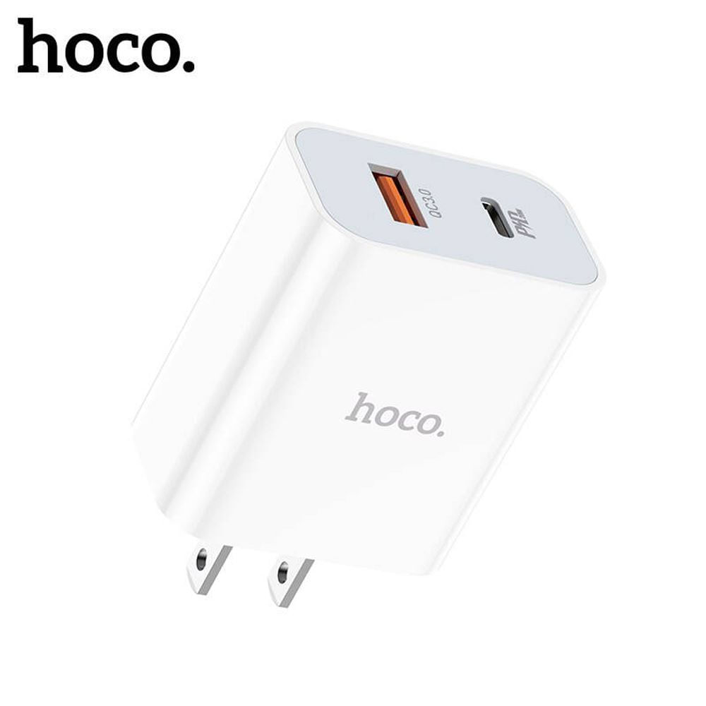 Cargador de Carga Rápida PD20W QC30 Cable Tipo C a LIGTHNING C97 HOCO - Promart