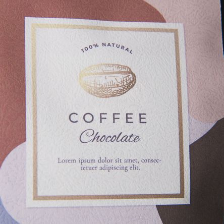 Etiqueta Opalina Adhesiva Textura Cuero por 05 Hojas A4 - Promart