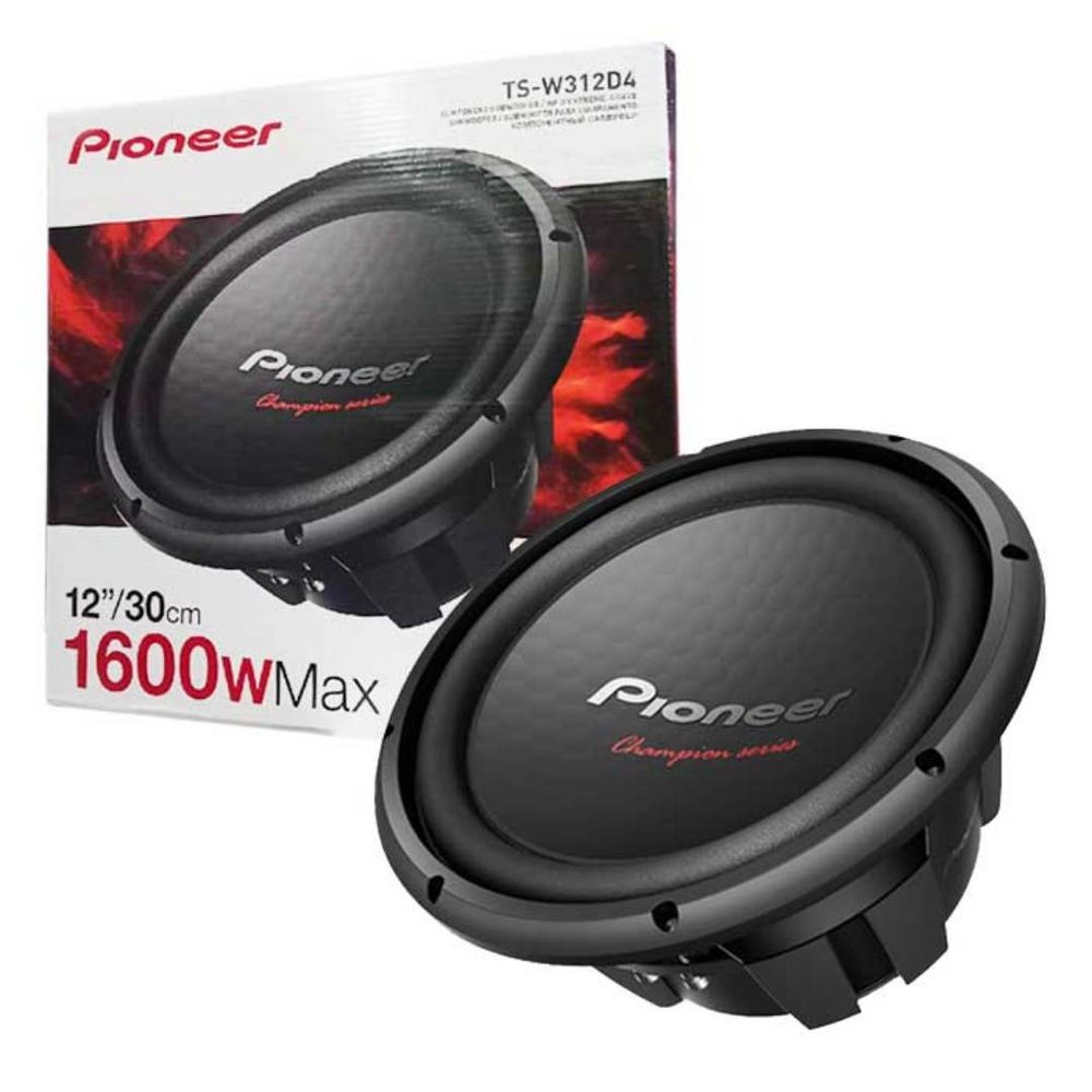 Parlante Subwoofer Pioneer Ts-W312d4 1600w 12Pulgadas - Promart
