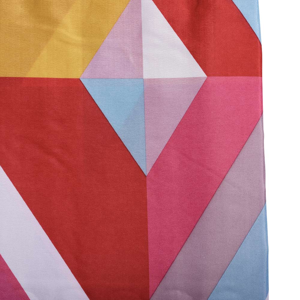 Cortina de baño poly terra orange - Promart