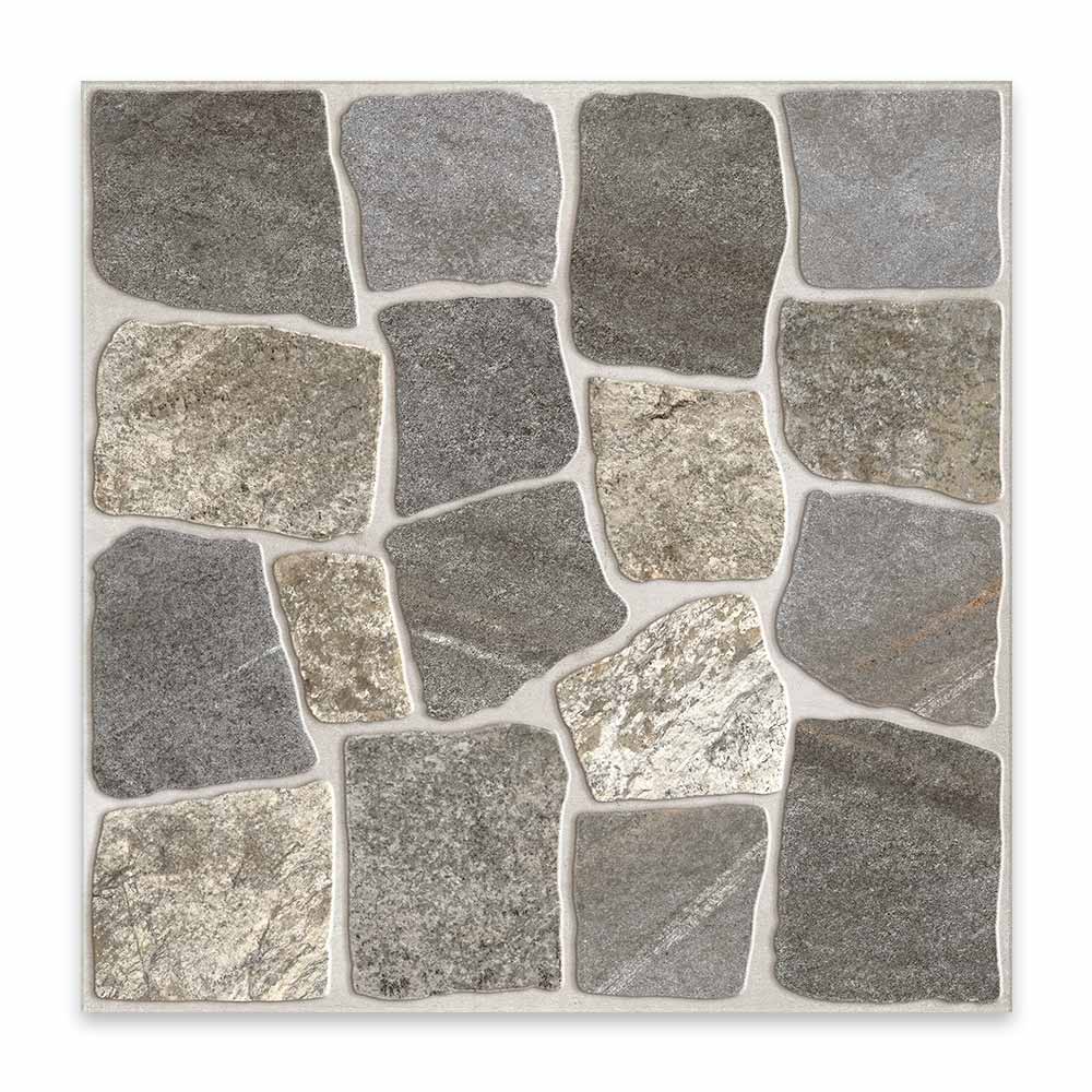 Piso Cerámico Tipo Piedra Laja Gris 45x45cm 2.23m2 Celima - Promart