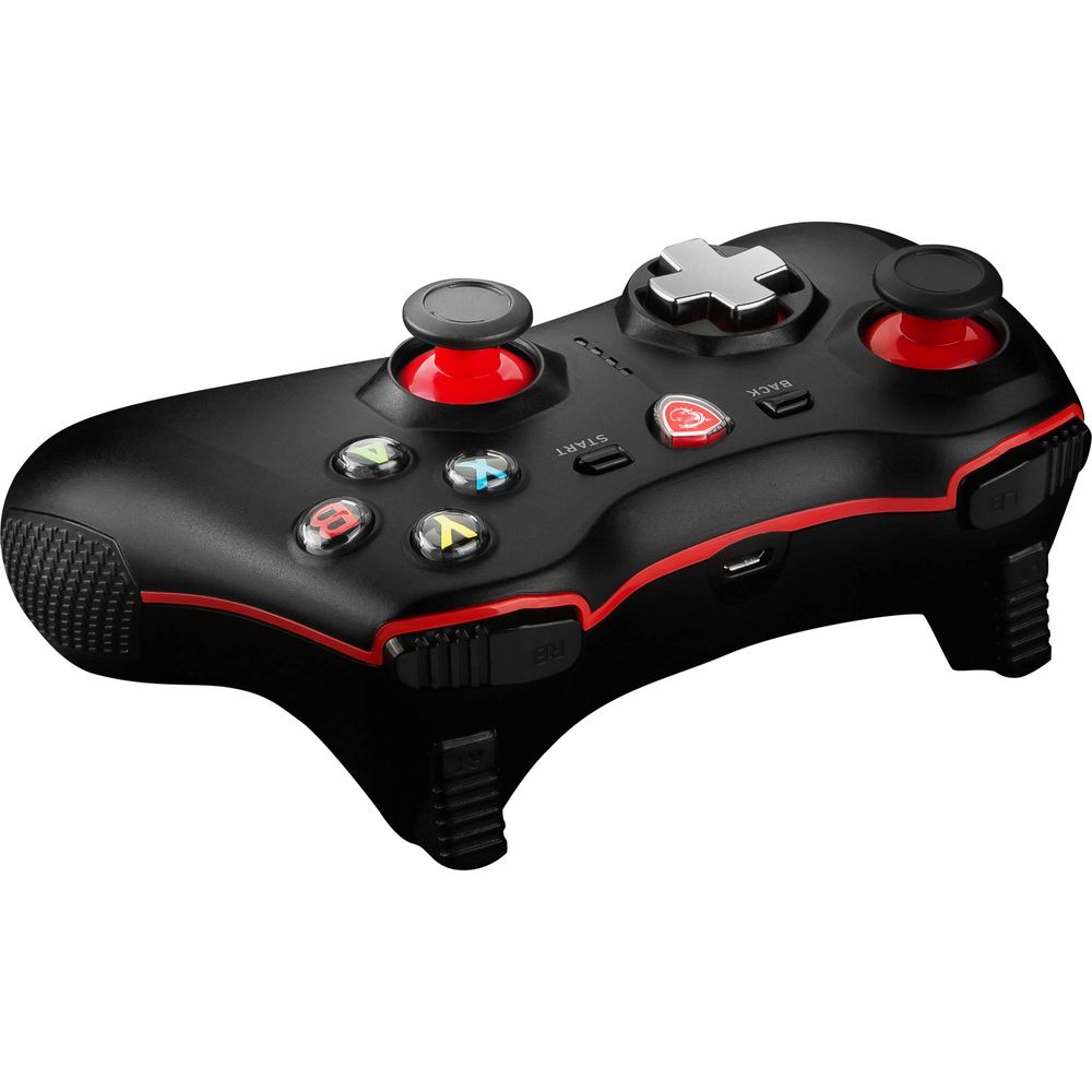 MSI FORCE Wireless Gaming Controller Dual Vibration Mando Gamer GC30 ...