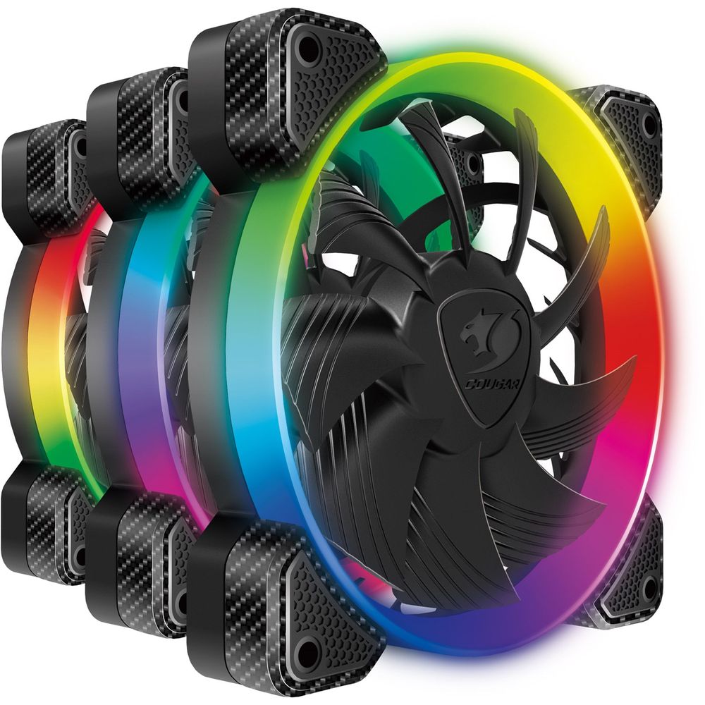 Cougar Vortex RGB HPB 120 Cooling Kit CF-V12SET-RGB 3MHPBKIT.0001 - Promart