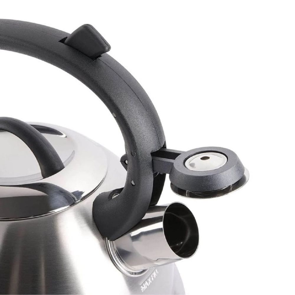 Tetera 5 Litros Flamberg Acero Inoxidable Negro - Promart