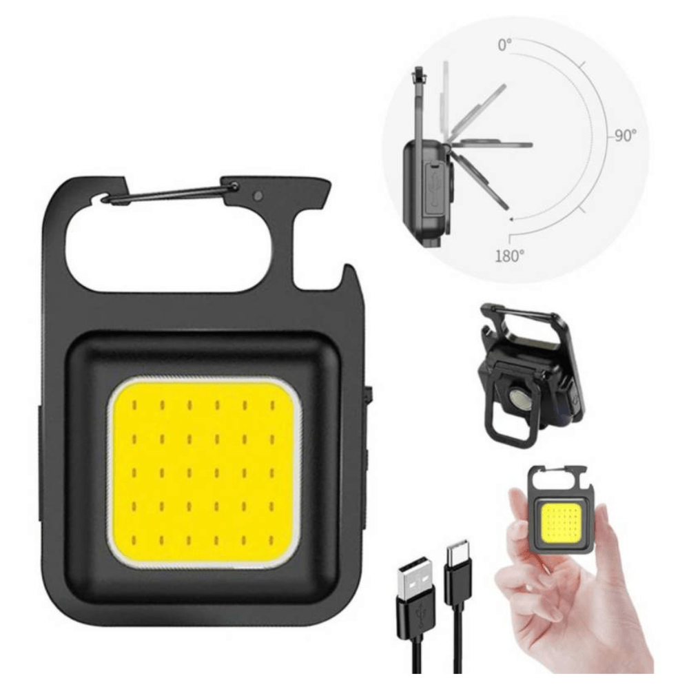 Llavero Linterna Led Recargable con Destapador - Promart