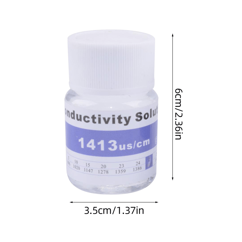 Solución Buffer para Calibrar Conductímetro Medidor EC y TDS Kit 4 en 1 ...