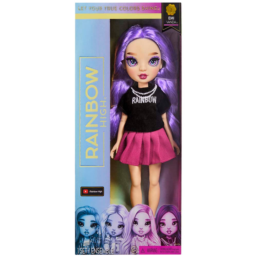 Rainbow High Fashion Doll- Emi Vanada - Promart