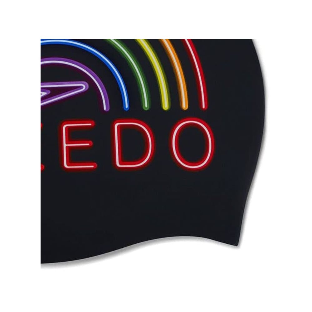 Gorro Natacion Speedo Slogan Printed Cap Black - Promart