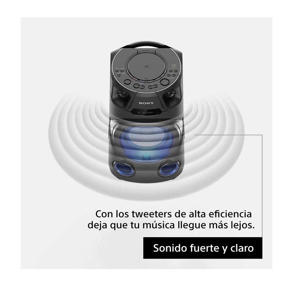 Minicomponente SONY MHC-V13 Negro - Promart