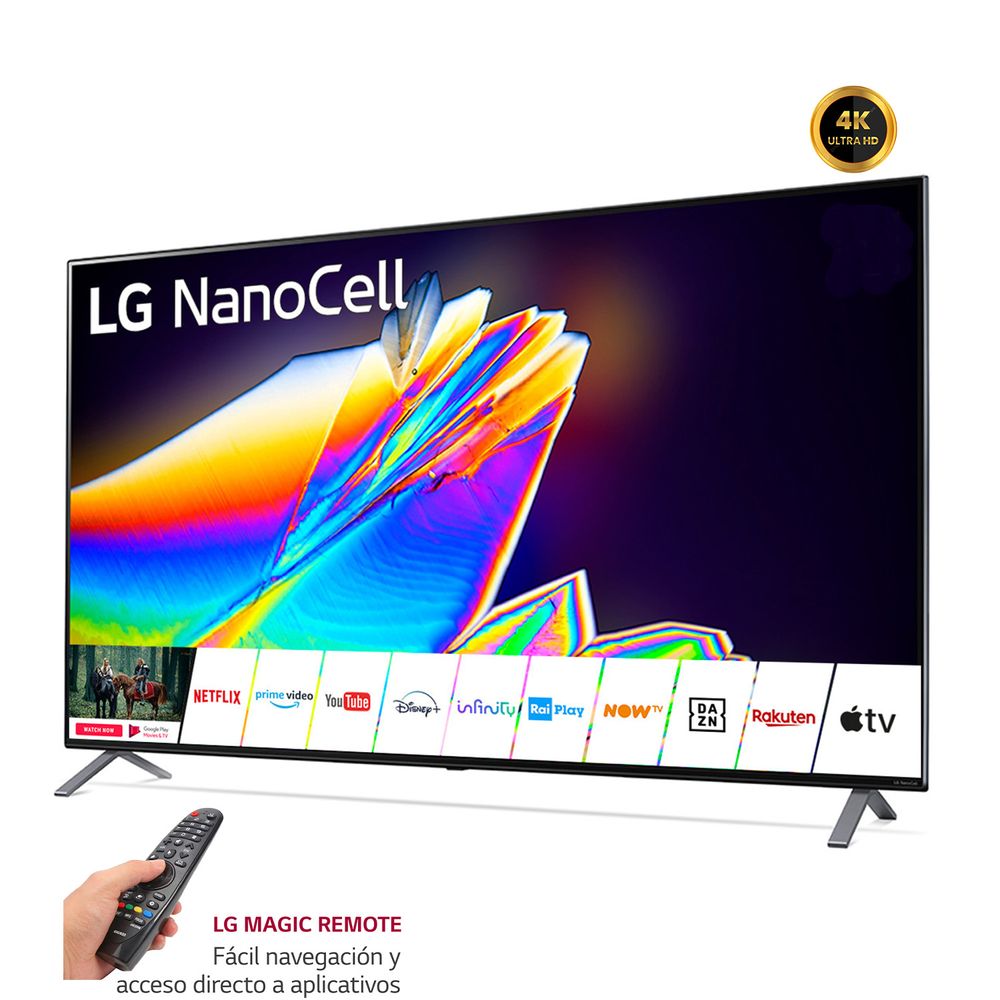 Televisor LG NanoCell 55" UHD 4K ThinQ AI 55NANO77SRA - Promart