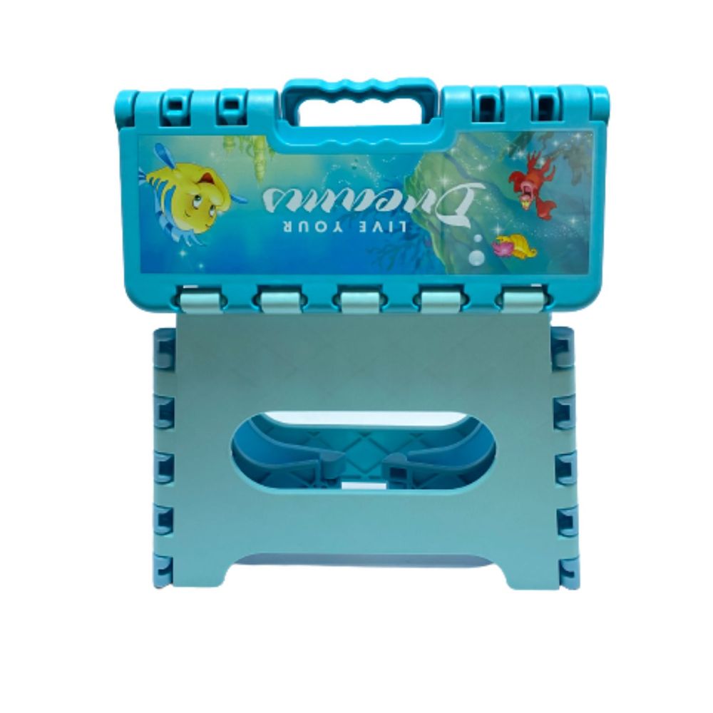 Banco Banquito Taburete Plegable Disney Sirenita - Promart