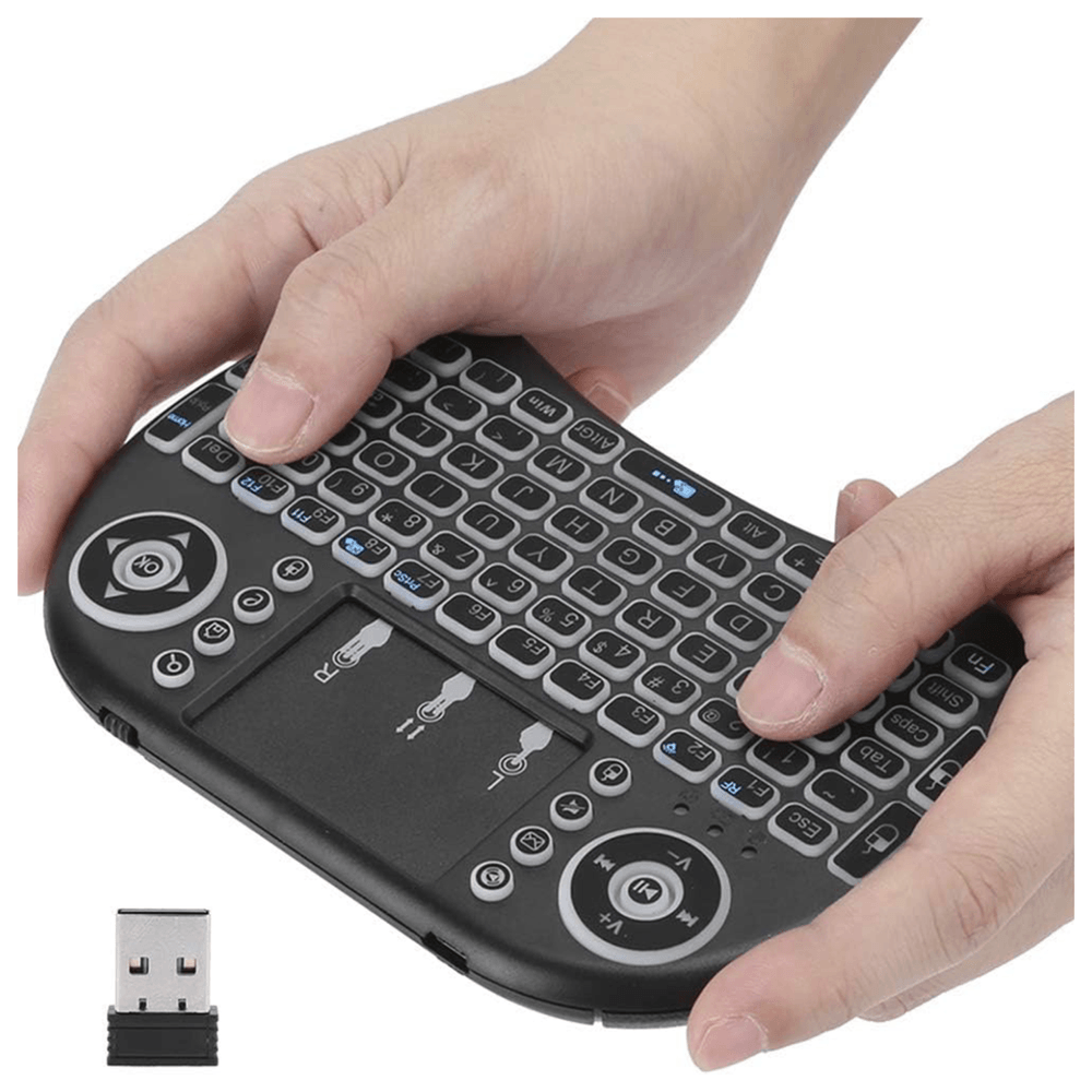 Control Minikeyboard Retroiluminado Tv Box Pc Laptop Smart Tv - Promart