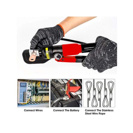 Prensa Terminal Hidraulica para Terminales a Compresion de 4 a 70mm2 ...